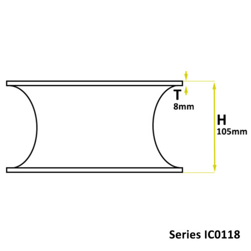 BUFFER RUBBER IC0118 SQUARE - Track Pads Australia